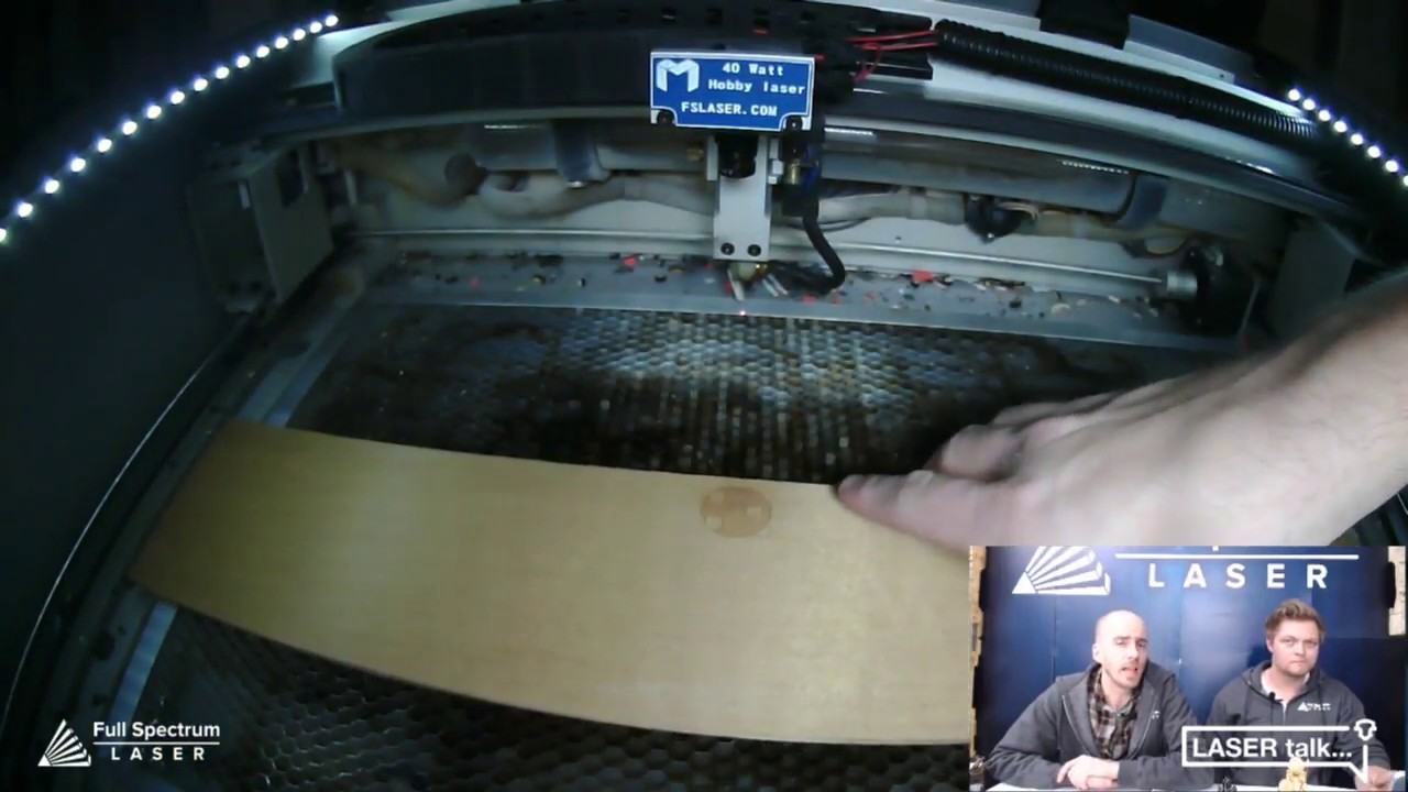 Material Test Example - Finding the right settings for your FSL Laser