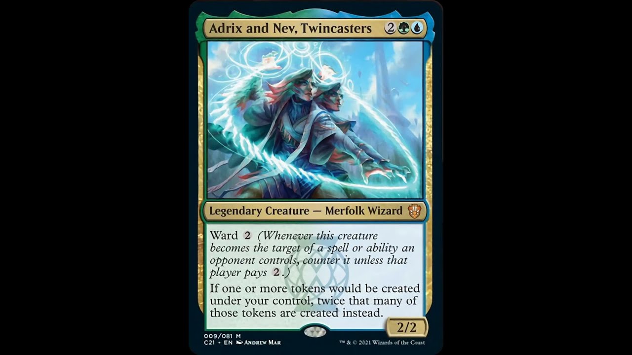 Magic The Gathering - Commander 2021 Quantum Quandrix -  Unboxing