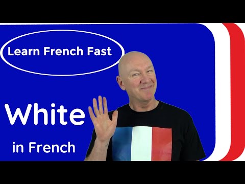 Learn French | How to Say "White" in French | Learn French Language