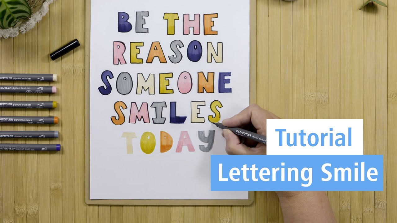 Lettering ▪ DIY Tutorial | STAEDTLER