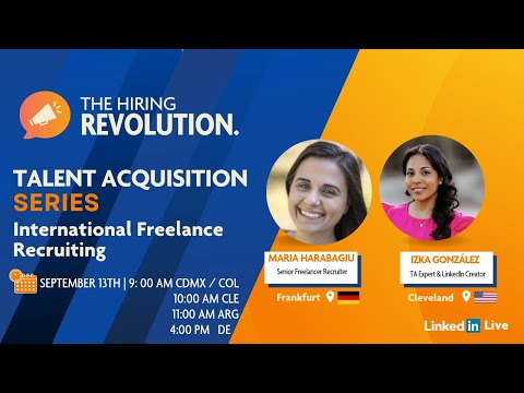 Talent Acquisition Series - International Freelance Recruiting