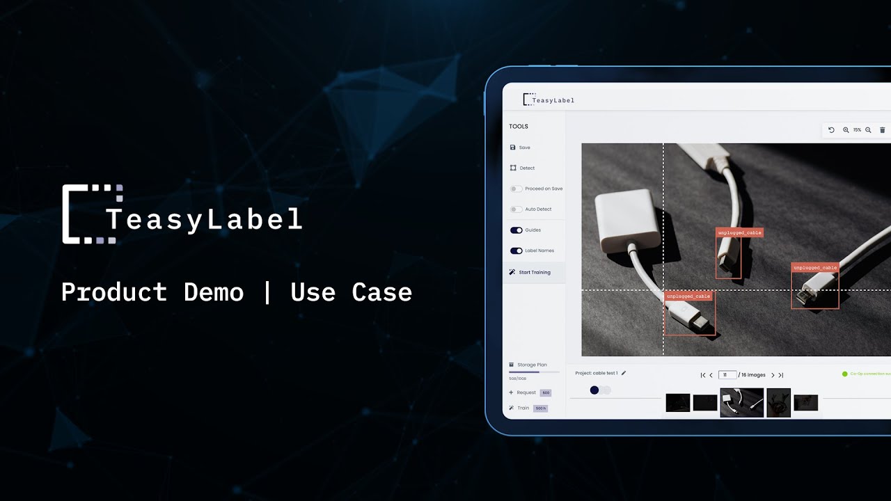 Demo Tutorial: TeasyLabel Data Annotation Platform