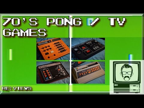 70's Pong / TV Game Machines; RE:Views | Nostalgia Nerd