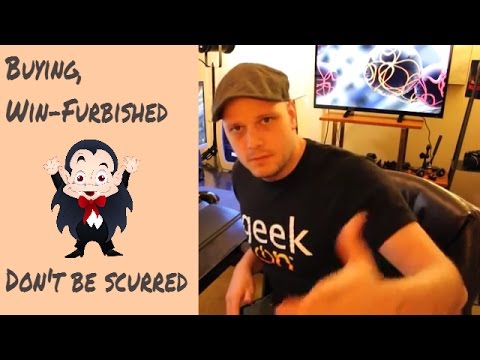 What does it mean to buy refurbished electronics?