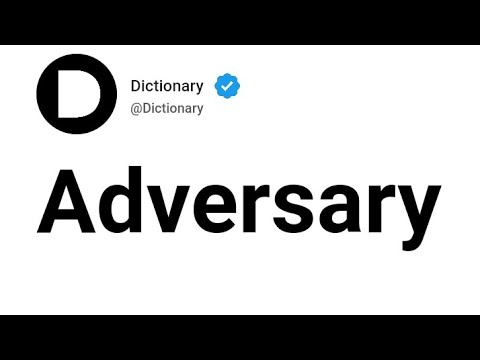 Adversary Meaning In English