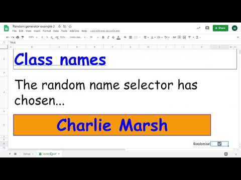 Random word generator