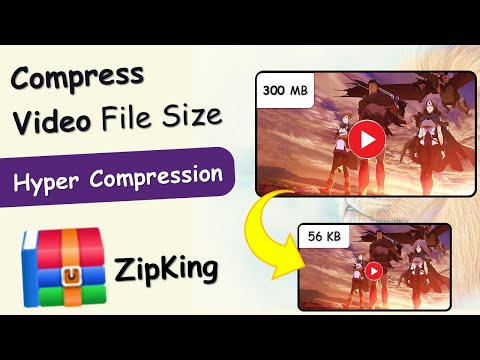 Easily Compress Video Files & Save Space - WMaster ZipKing Compression Guide