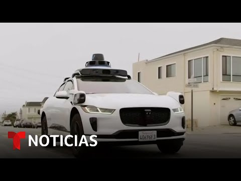 ¿Cómo funcionan los nuevos taxis robots en Los Ángeles? | Noticias Telemundo