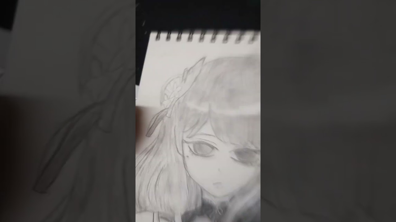 Raiden Shogun chibi !!!!! pencil sketch!#art #drawing #sketch