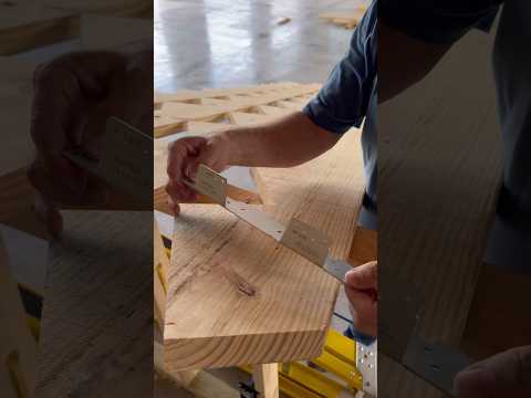 Installing Stair Stringers with Simpson Connectors