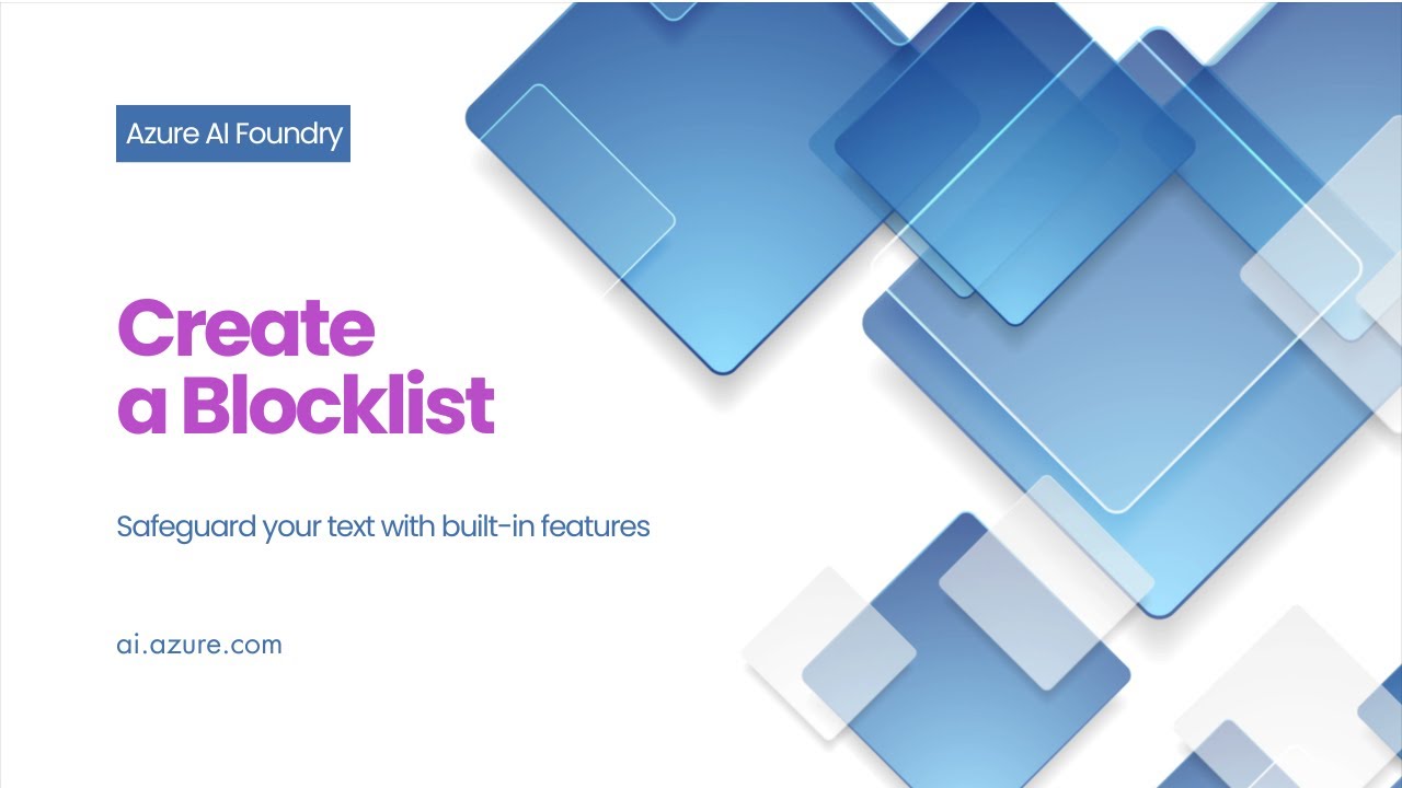 How to Create a Blocklist for Text Moderation