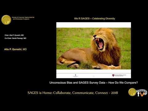 Unconscious bias & SAGES survey data: Climate survey results