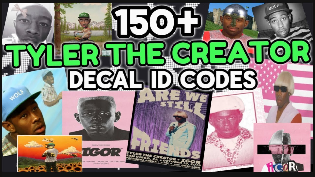 🌟⚡️TYLER THE CREATOR POSTERS Decal/Picture id codes ||Roblox|| Faiyes codes