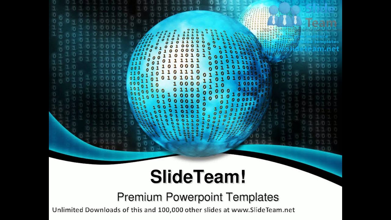 Binary Code Internet PowerPoint Templates Themes And Backgrounds ppt designs