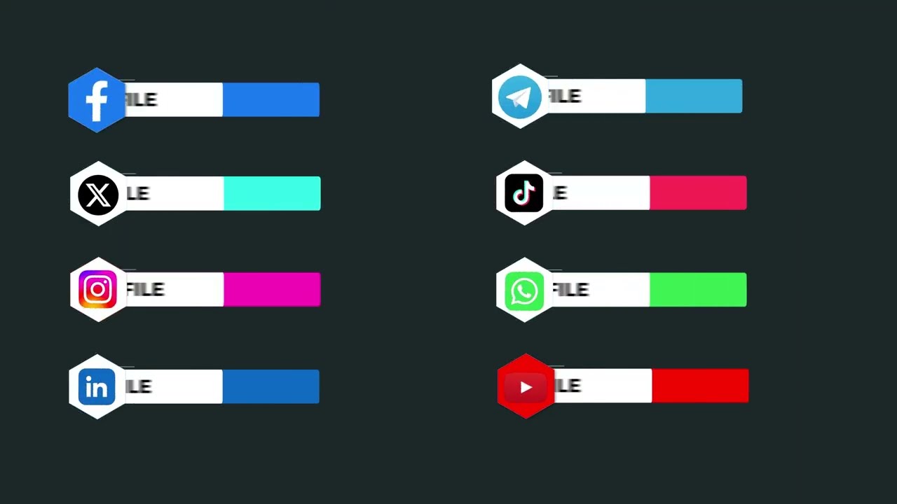 🎬 Professional Lower Thirds Templates | Motion Graphics for Videos