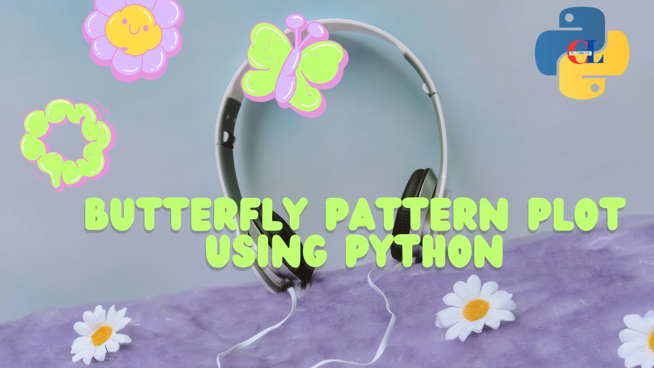 Butterfly pattern plot using python