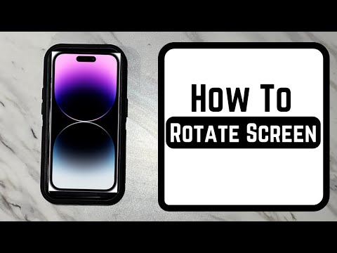 How to Rotate Screen on iPhone 14 Pro