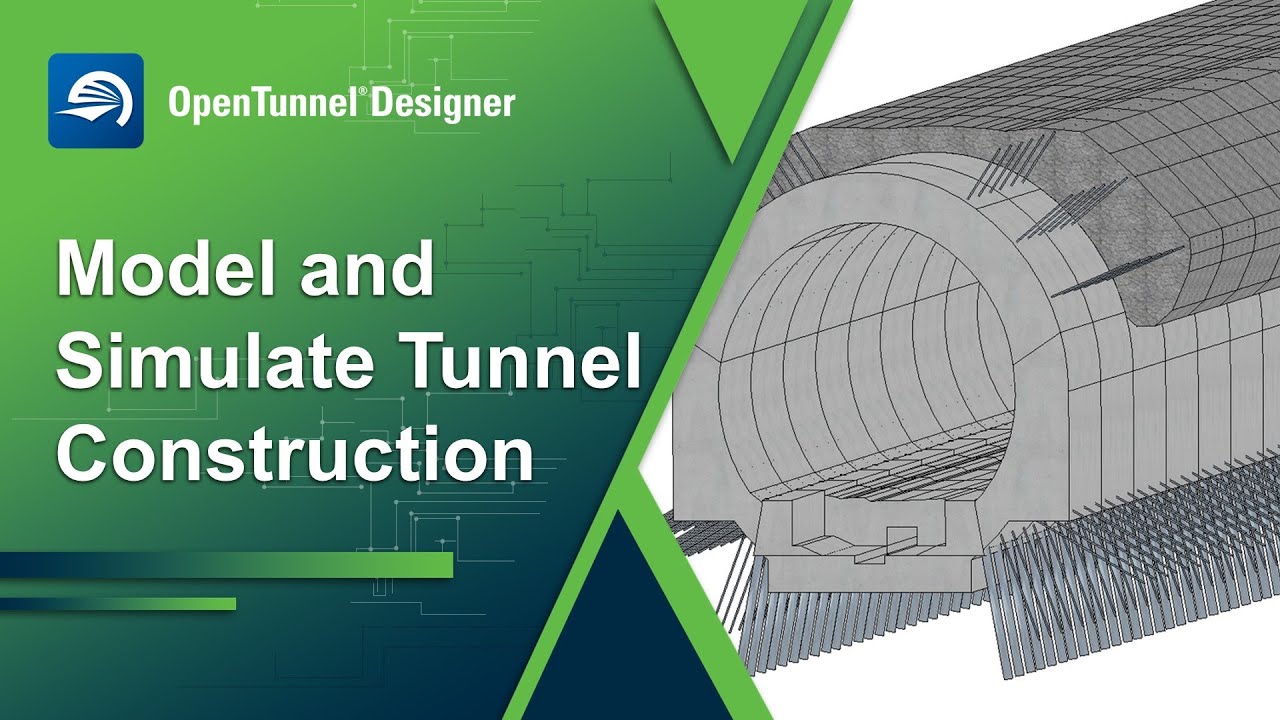 Model and Simulate Tunnel Construction