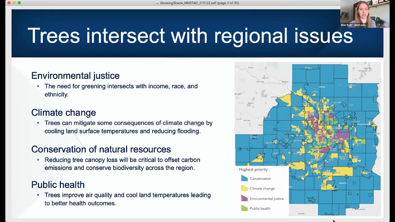 Increasing tree canopy cover through an interactive prioritization tool (Growing Shade Project)