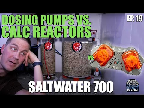 DOSING Pumps VS. Calcium Reactors - Saltwater 700