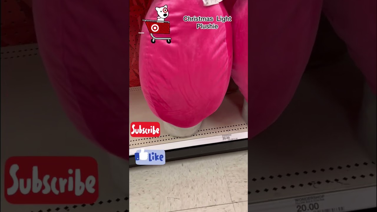 Christmas Light Plushie at Target!! So cute!