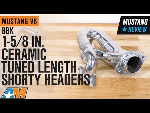 2005-2010 Mustang V6 BBK 1-5/8" Ceramic Tuned Length Shorty Headers Review