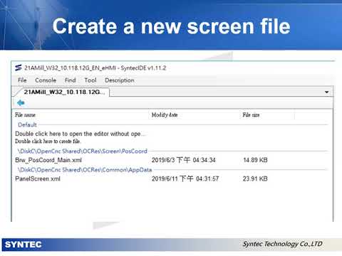 Syntec HMI customization part 3: How to add custom screen?