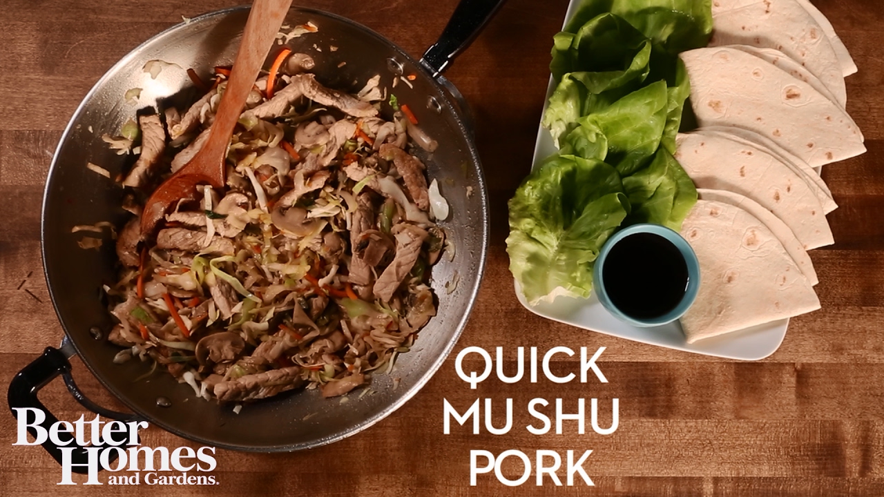 Quick Mu Shu Pork