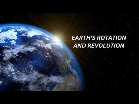 Earth's Rotation And Revolution | Everything about planet earth #science #educational #EducationCore