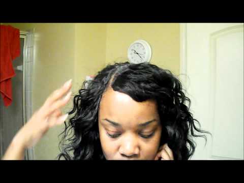 >Invisible Part Quickweave Tutorial Using Salon Pro 30 Sec Weave Wonder ...