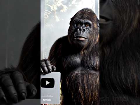 The YouTube Play Button | From Caveman to Creator (Unofficial Trailer) #shorts #ai #viral #bigfoot