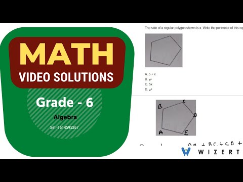 Maths Algebra worksheets for Grade 6 - Set 1614595267