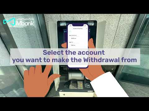 Forgot your wallet at home? Not a problem! Withdraw money from Mbank