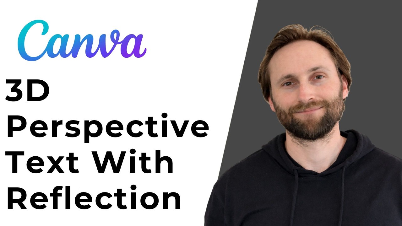 How to Create 3D Perspective Text with Reflection in Canva [Full Guide 2026]