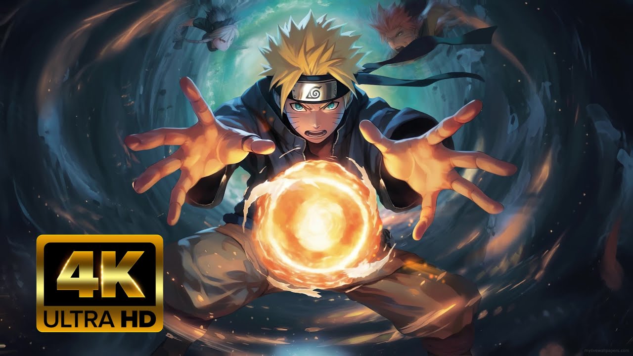 Naruto Fireball🔥 Jutsu Live 4K Wallpaper: Explosive Power For PC #livewallpaper #naruto  #rasengan