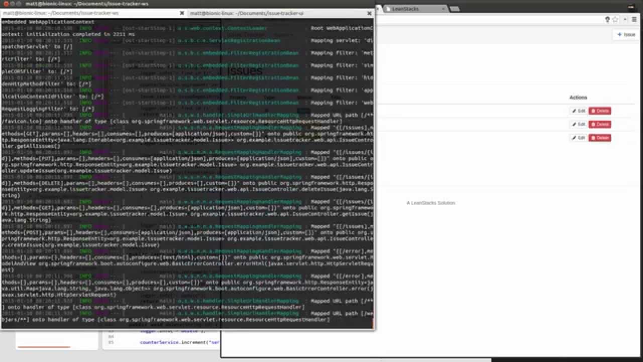 Lean Application Engineering featuring Marionette and Spring