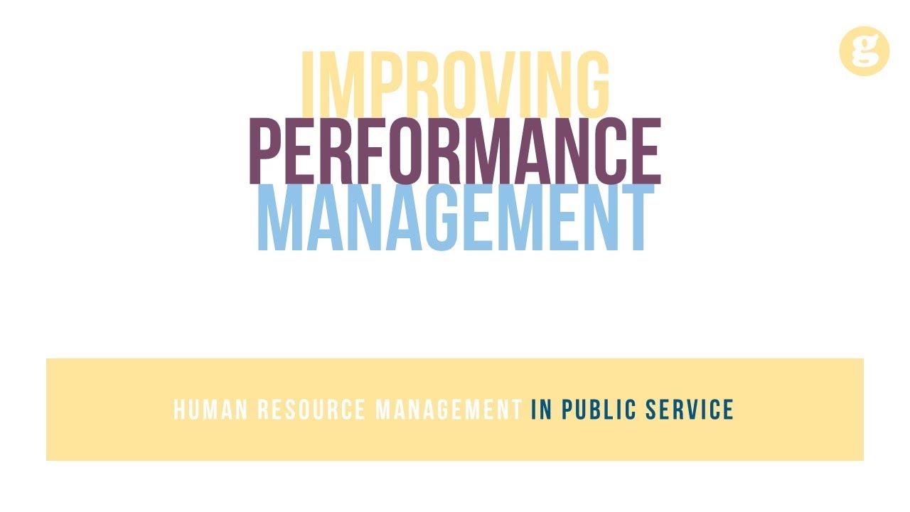 Improving Performance Management