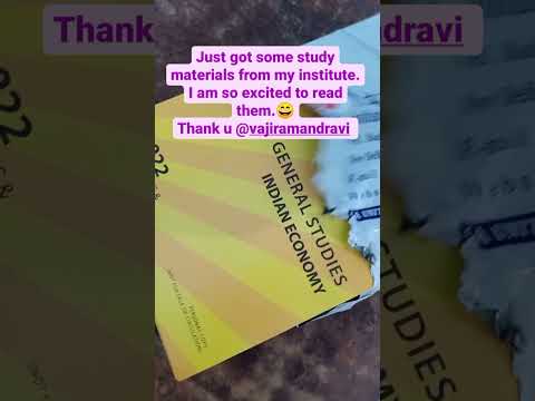 UNBOXING Vajiram yellow books π β€ #upsc #vajiramandravi