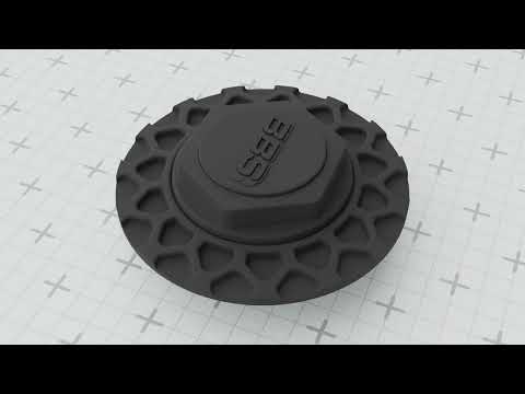 STL file Wheel cap BBS RS R15-R17 🛞 (OBJ and 3MF)・Model to download and ...