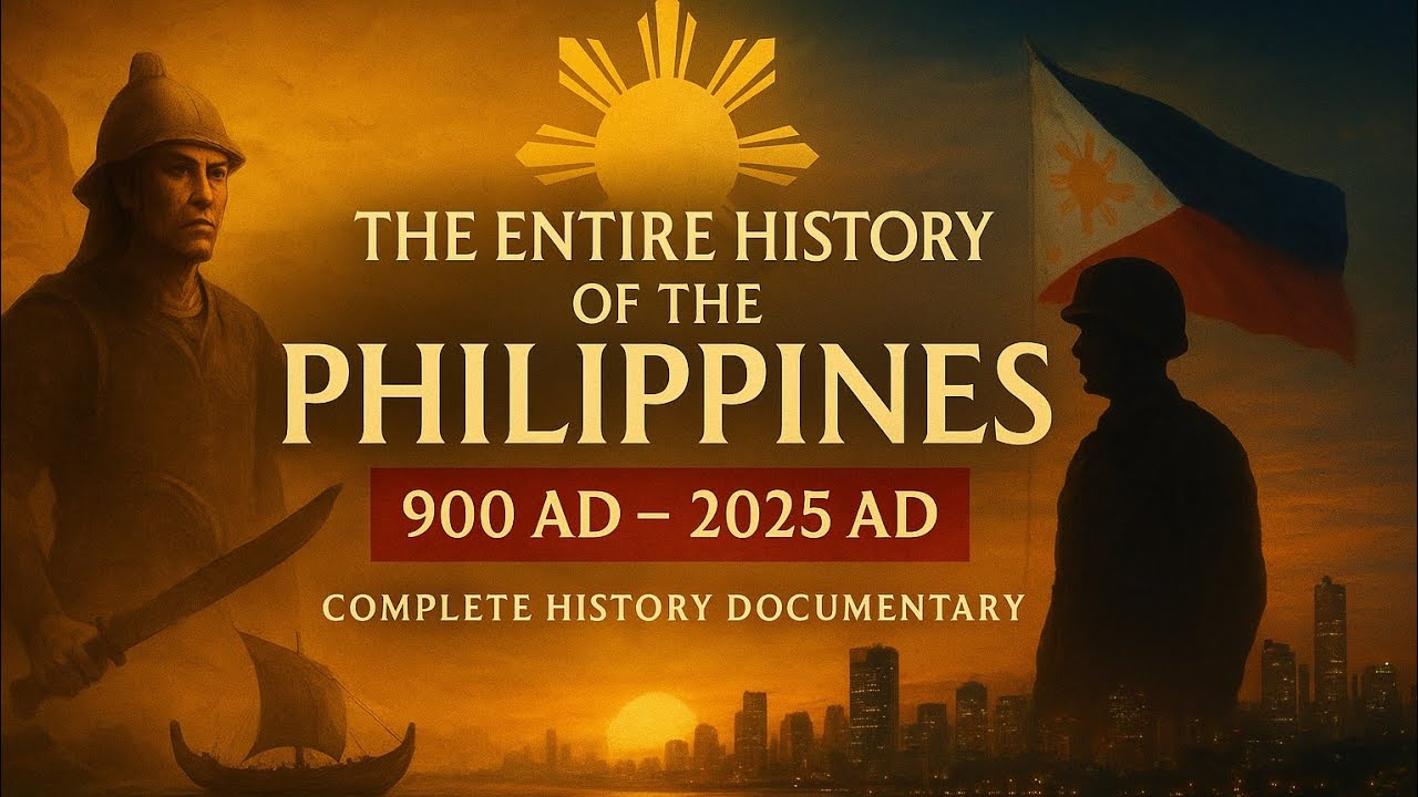 The Entire History of The Philippines ( 900 AD – 2025) | Complete History Documentary