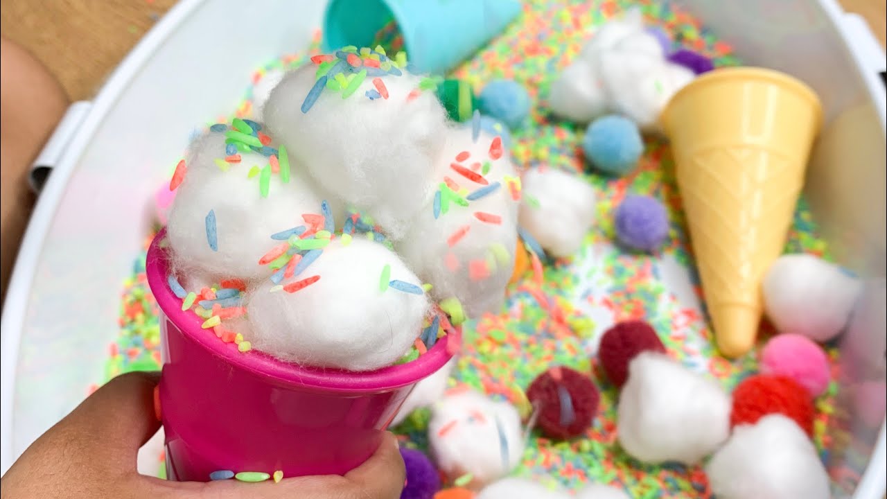 ICE CREAM SENSORY ACTIVITY | Splash & Mash