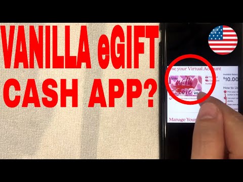 β
Can You Use Vanilla Visa eGift Virtual Card On Cash App? π΄
