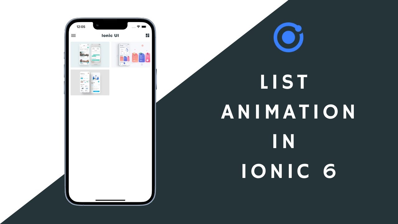 How to Implement List Animation in Ionic | HTML, CSS