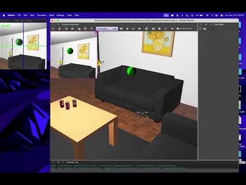 CrazyFlie Webots Camera Vision