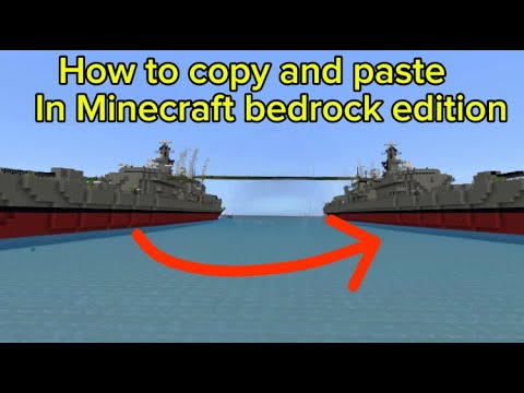 How To Copy And Paste In Minecraft Bedrock Edition