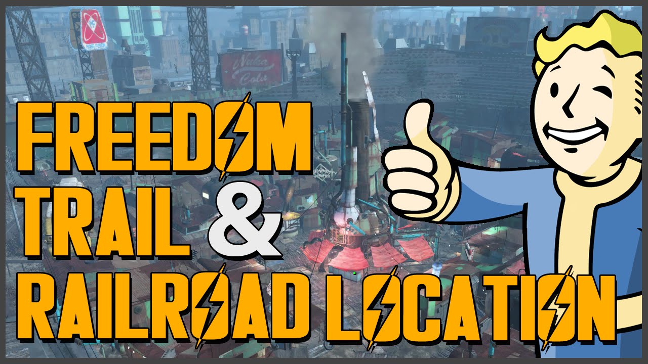 Fallout 4: How to find the Railroad (Freedom Trail Location)