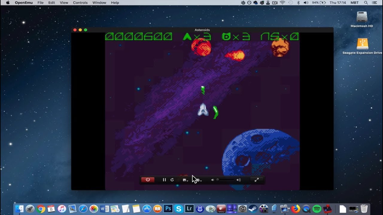 Asteroids on MAC? [GBC Emulator Tutorial]