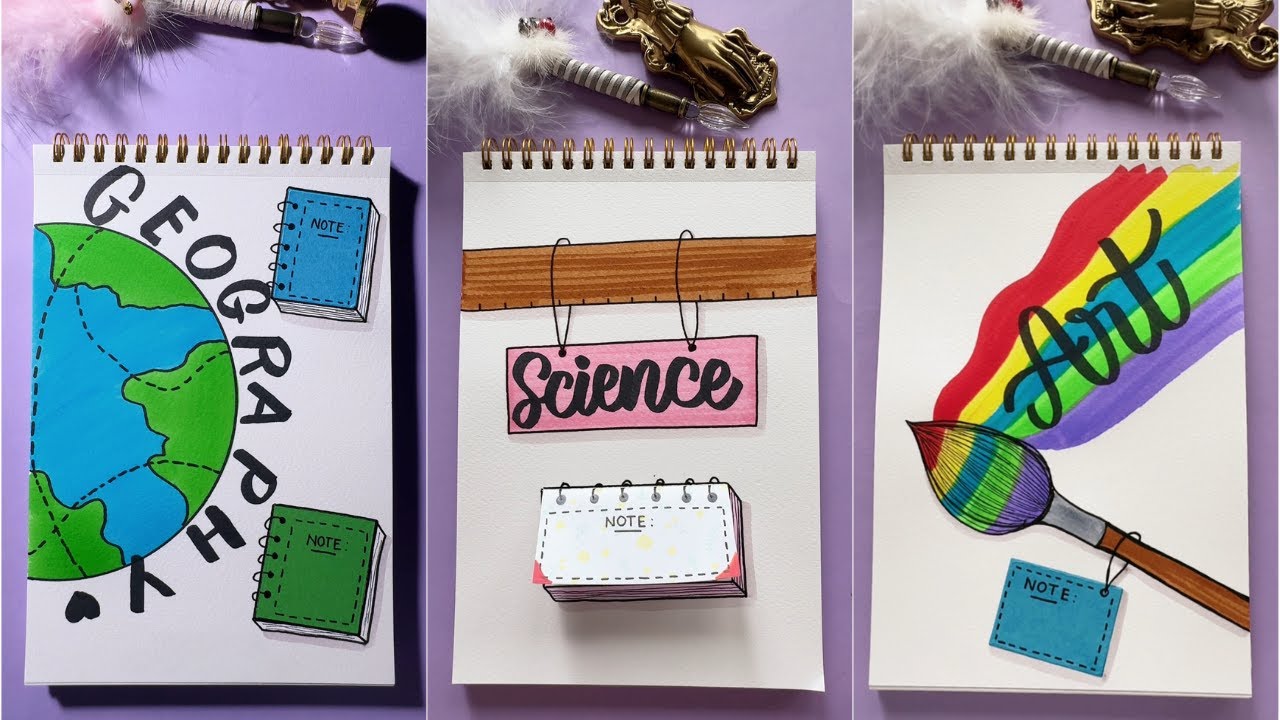 12 Creative Front Page Ideas for School Projects | Galaxy.ai