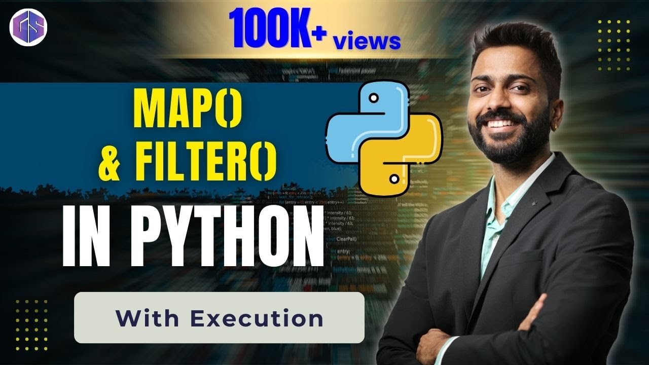 Lec-64: Map() & Filter() in Python 🐍 with execution 👩‍💻🙇💻