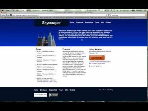 Skyscrapersim Howto: Download Skyscrapersim